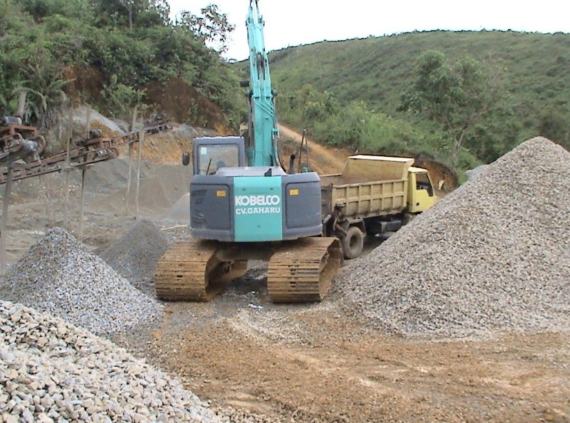 Harga Batu Kerikil Bangunan Per Truk Dan Pickup